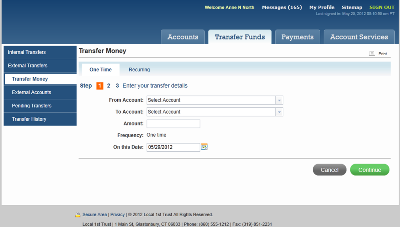 Transfer Money